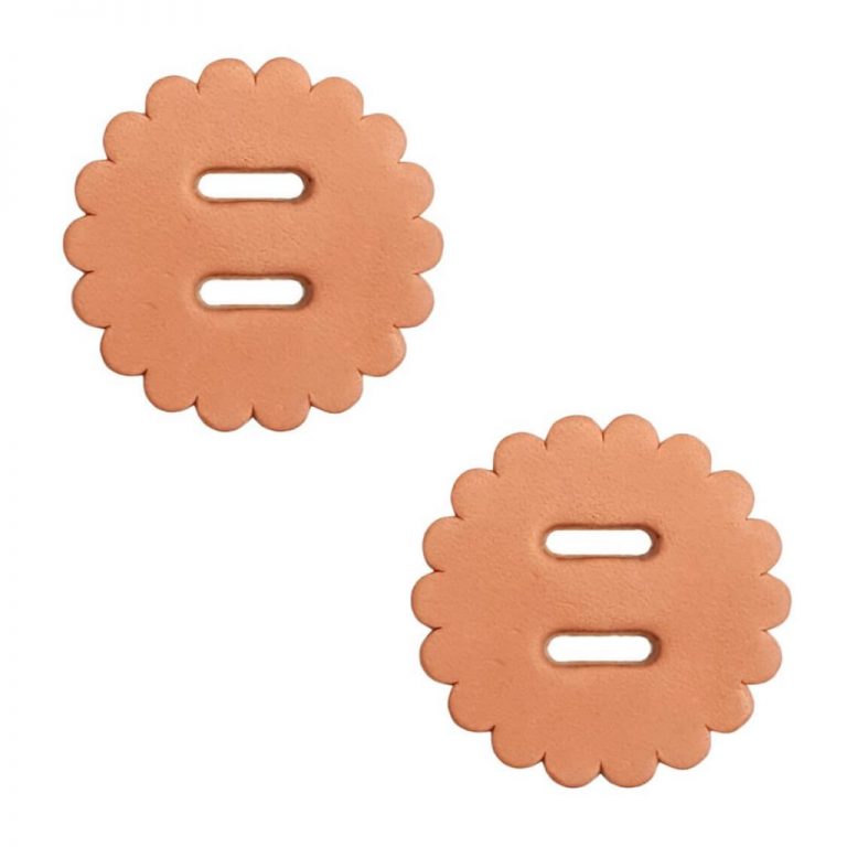 2 Pack 2" Slotted Leather Rosette Conchos ⋆ Saddles N Such | SMC