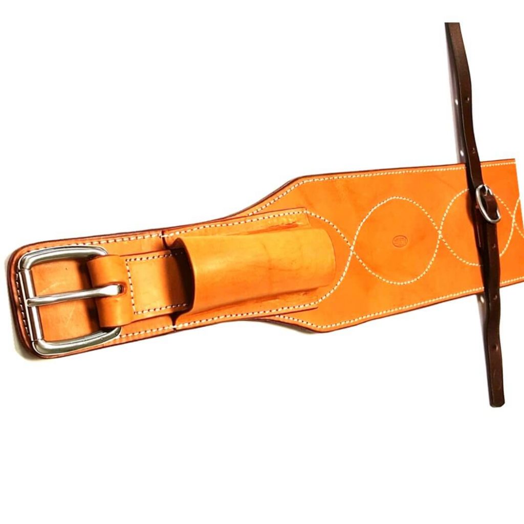5" Western Roper-Work Rear Flank Cinch With Connector Strap ⋆ Saddles N ...