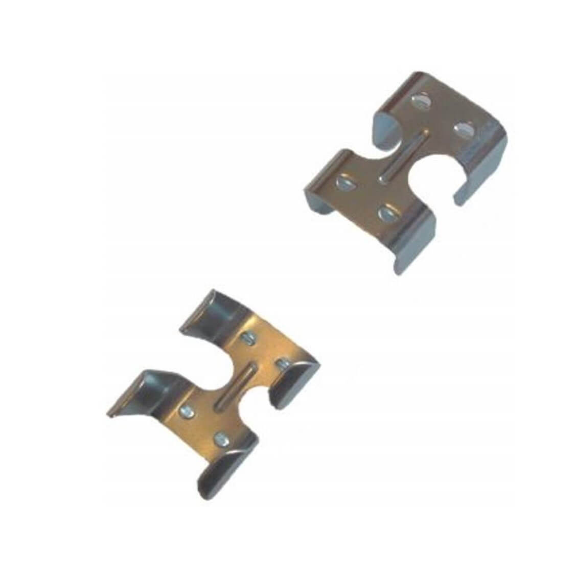 4 Pack Zinc Plated Medium Duty Double Rope Clamps ⋆ Saddles N Such | SMC