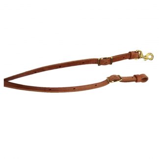 Rolled Center Herman Oak 7' One Piece Roping Leather Reins ⋆ Saddles N ...