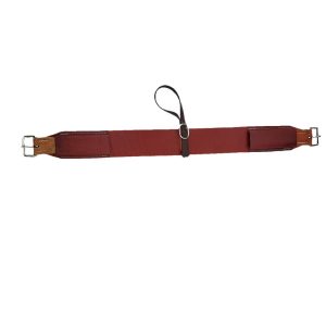 3" Western Harness Leather Rear Flank Cinch With Connector Strap ⋆ ...