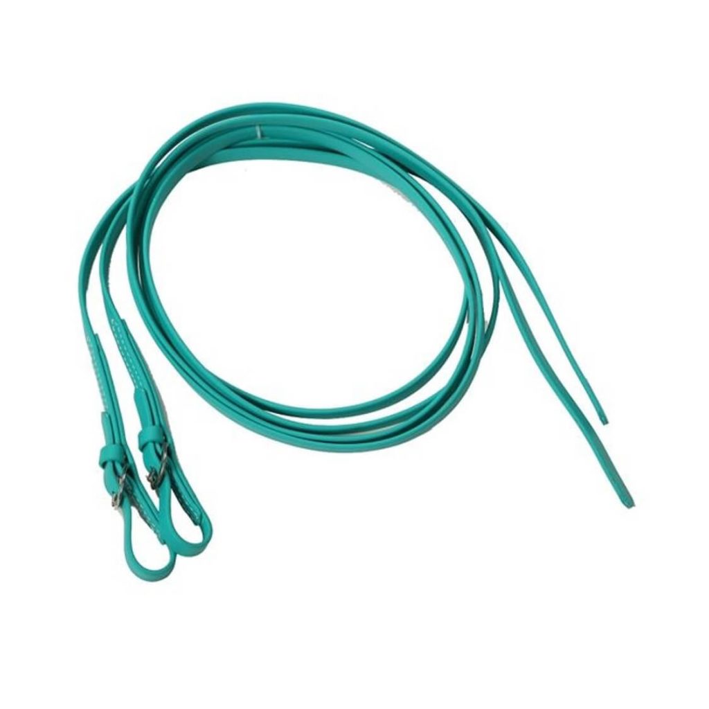 Teal Beta Biothane Browband Bridle and 8' Split Reins ⋆ Saddles N Such ...