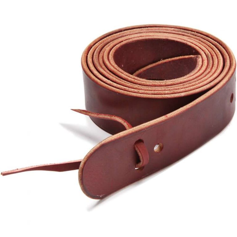 6' (72") Premium Latigo Leather Western Saddle Cinch Tie Strap ⋆ ...