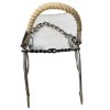 5" Twisted Wire Stainless Steel Rope Nose Combo Hackamore/Gag Bit ⋆ ...