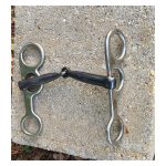 5" Wide black steel broken with Stainless Steel Shanks ⋆ Saddles N Such ...
