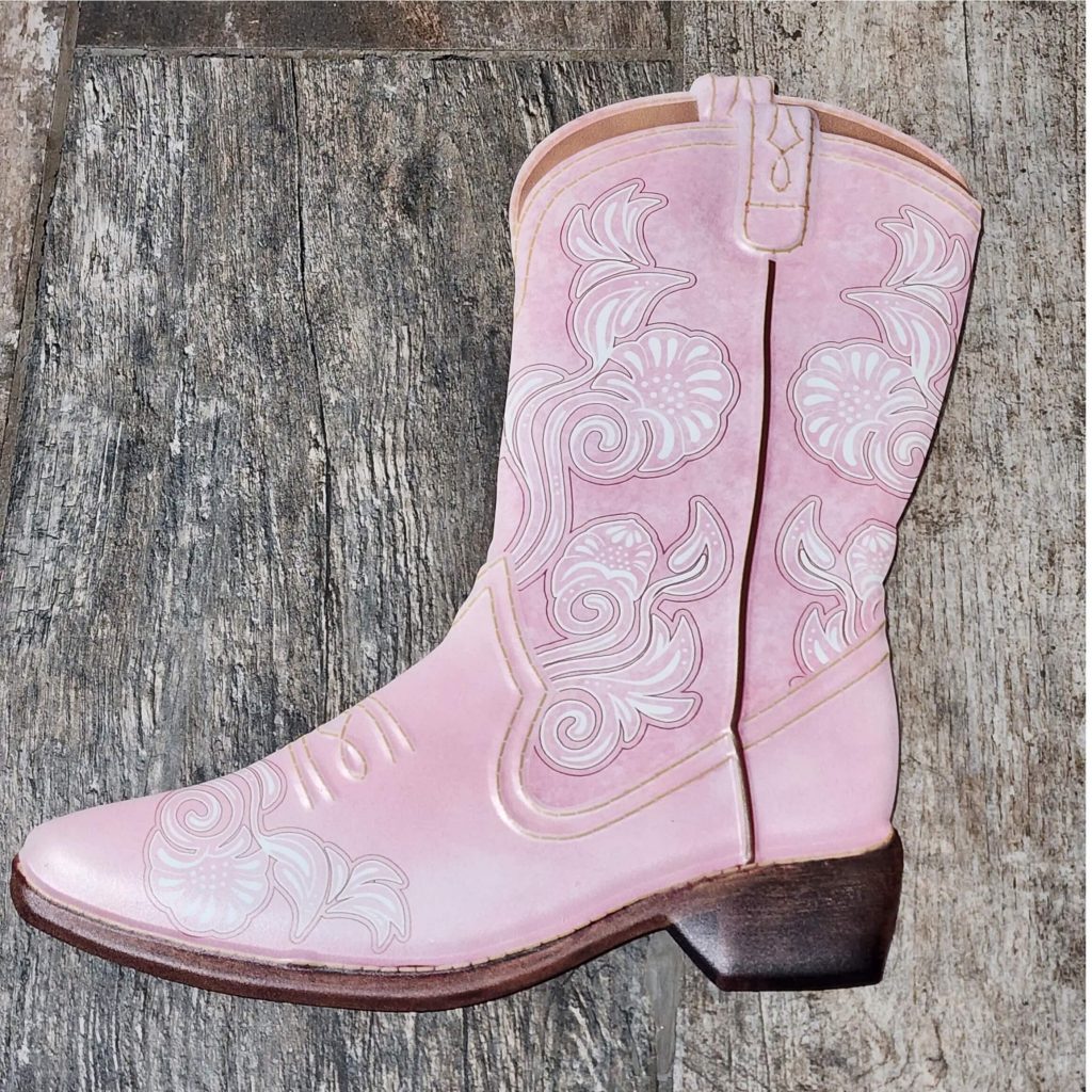 New Western Metal Boots that Hang in Different Colors ⋆ Saddles N Such ...
