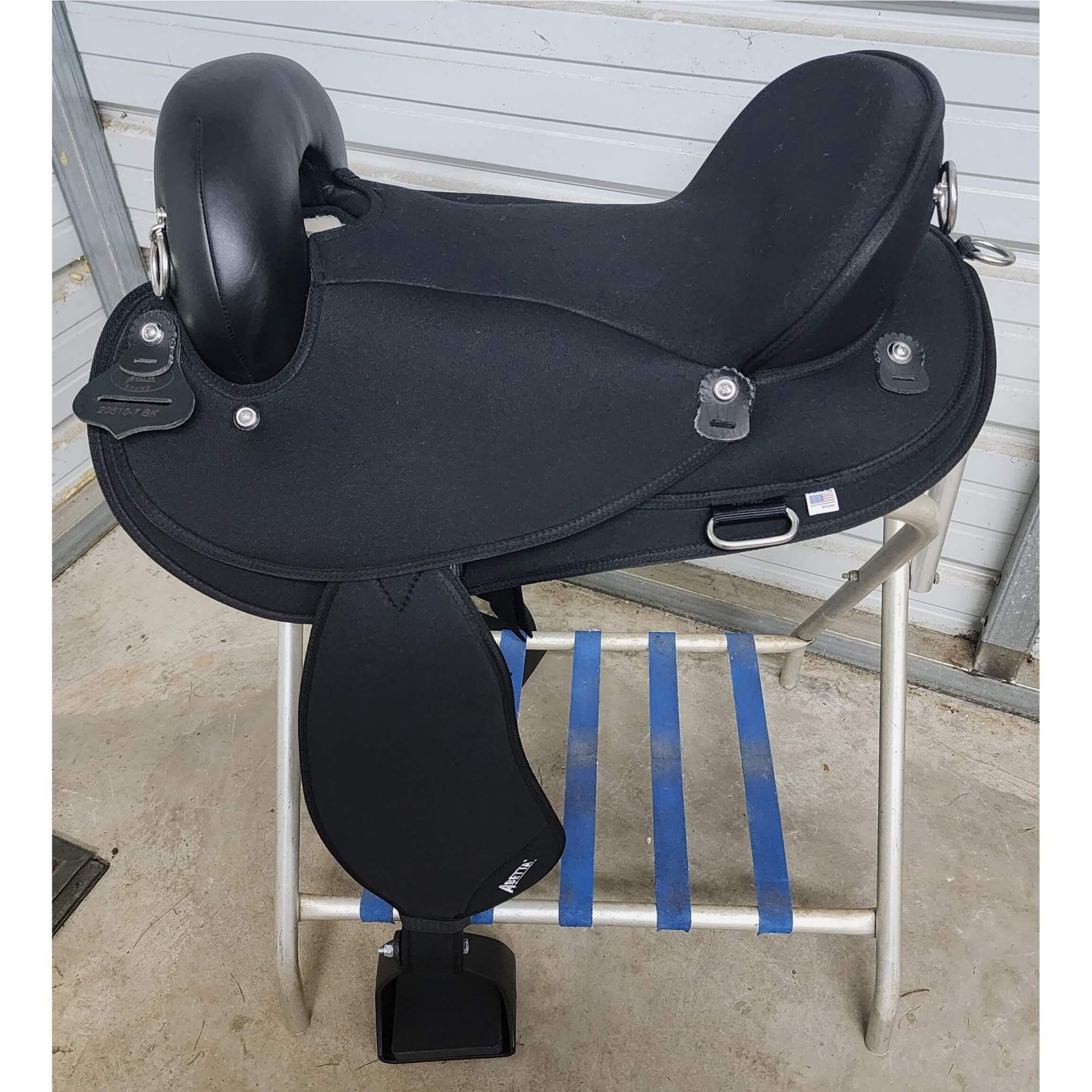 16" Black Abetta Endurance Saddle ⋆ Saddles N Such | SMC